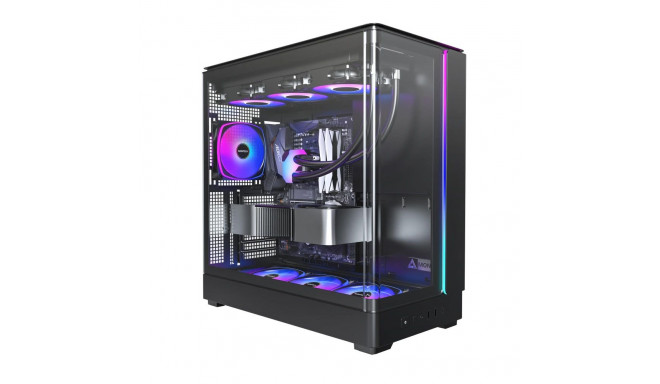 Case|MONTECH|micro ATX/Mini-ITX|Black|Midi Tower|PC|KING 45 PRO ...