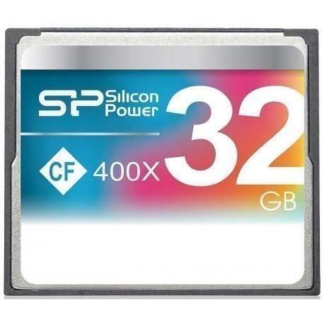 Silicon Power memory card CF 32GB 400x - Memory cards - Nordic Digital