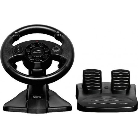 Speedlink steering wheel Darkfire (SL-6684-BK) - Racing wheels - Photopoint