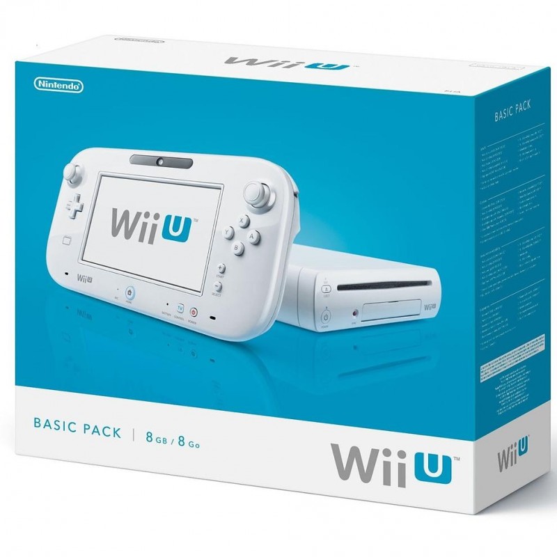 Nintendo Wii U Basic Pack 8GB white Sp u konsoles Photopoint