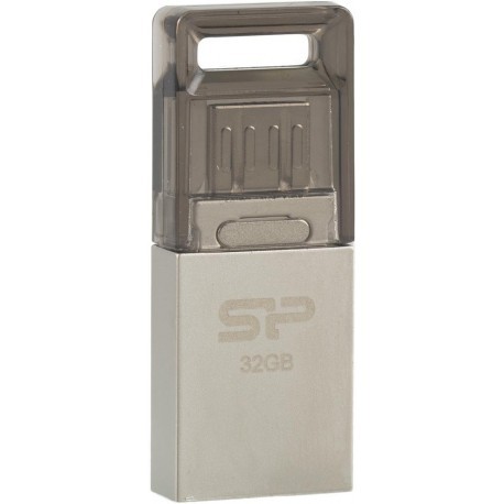 Silicon Power flash drive 32GB Mobile X10, gold - USB flash drives ...