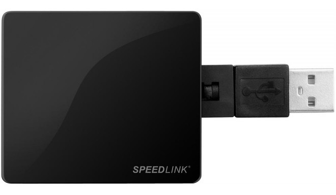 Speedlink USB HUB Snappy 4-port, black (SL-7414-01) - USB hubs - Nordic ...