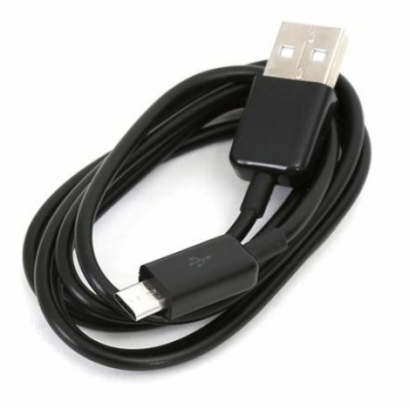 Omega cable microUSB 1m, black (42332) - Cables - Nordic Digital