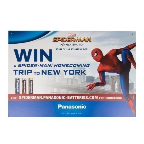 POS Panasonic Ceiling Hanger Spider-Man - POS materials - Photopoint
