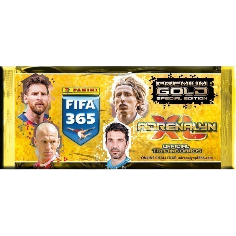 Panini football card set FIFA 365 Adrenalyn XL Premium Gold 2018 ...
