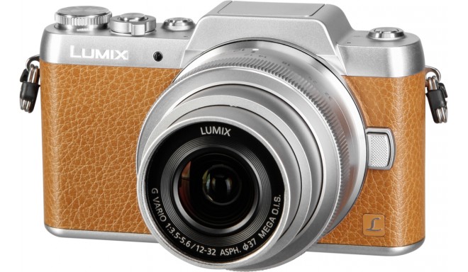 Panasonic Lumix DMC-GF7 + 12-32mm Kit, brown - Mirrorless cameras ...